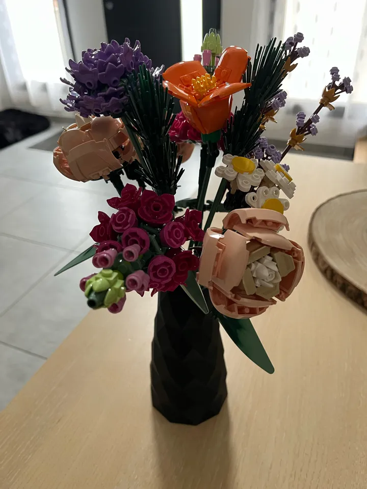 vase fleurs lego by guet david | Download free STL model | Printables.com