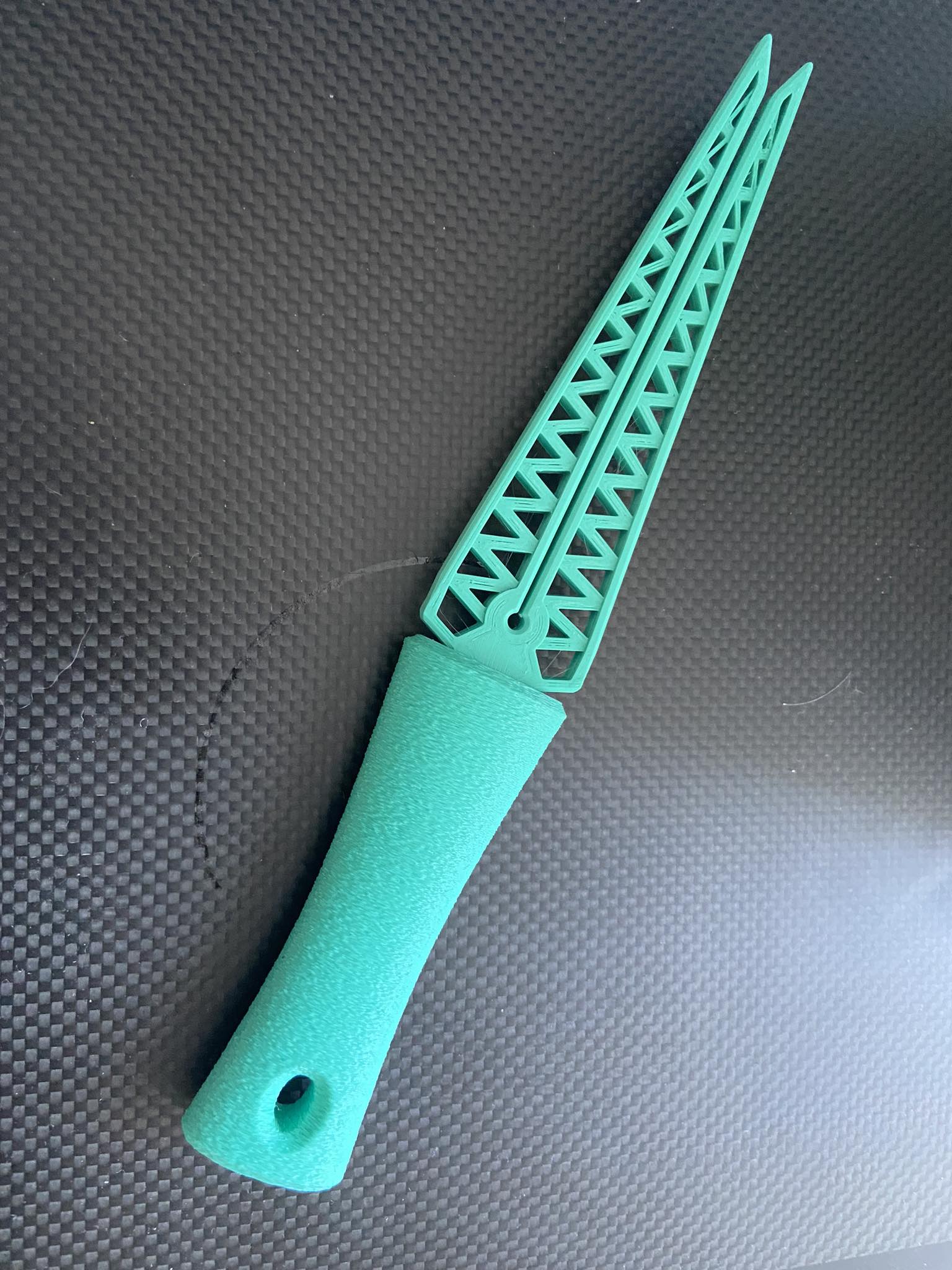 Cyberpunk Dagger Prop by Niuthon | Download free STL model | Printables.com