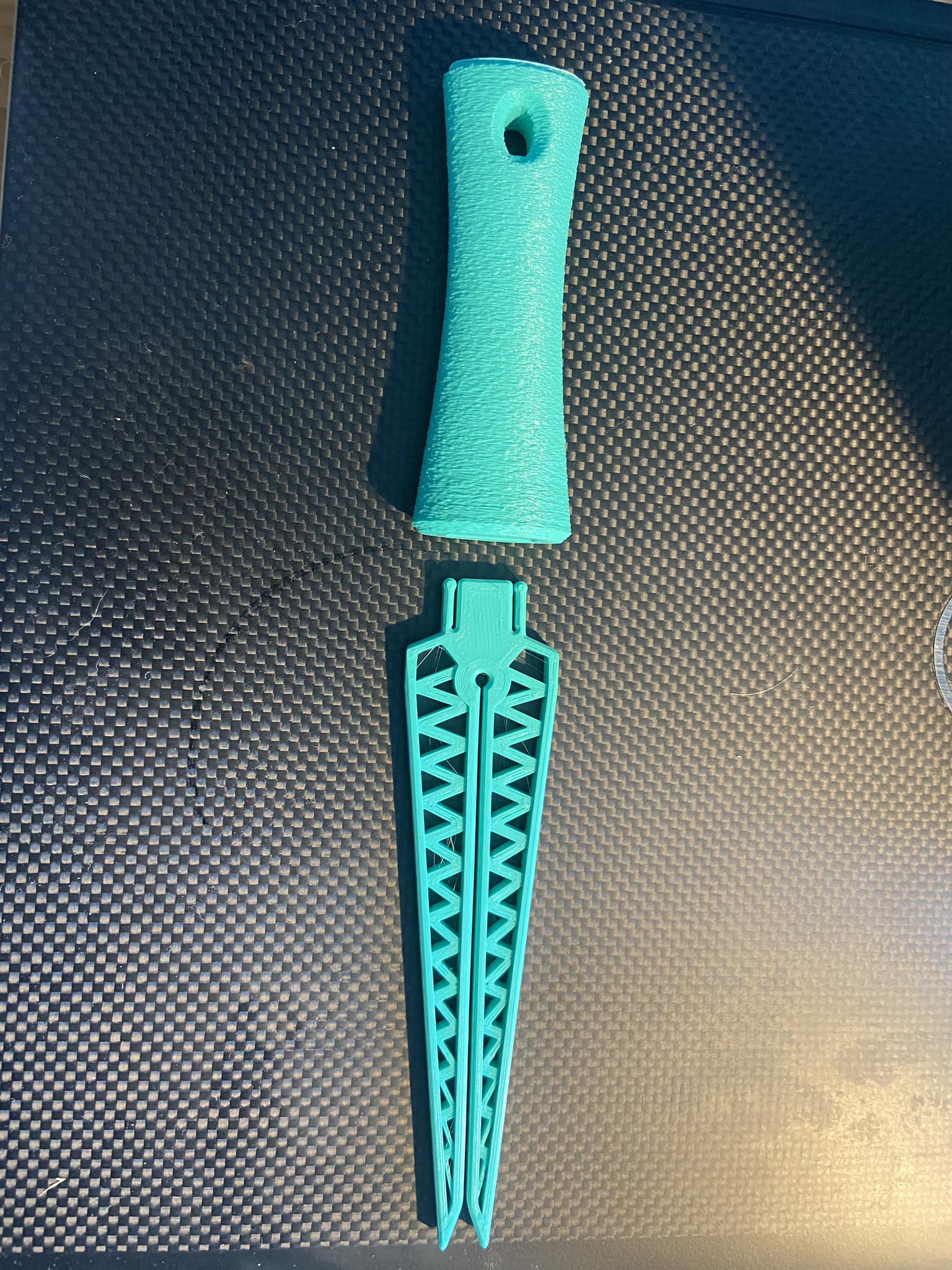 Cyberpunk Dagger Prop by Niuthon | Download free STL model | Printables.com