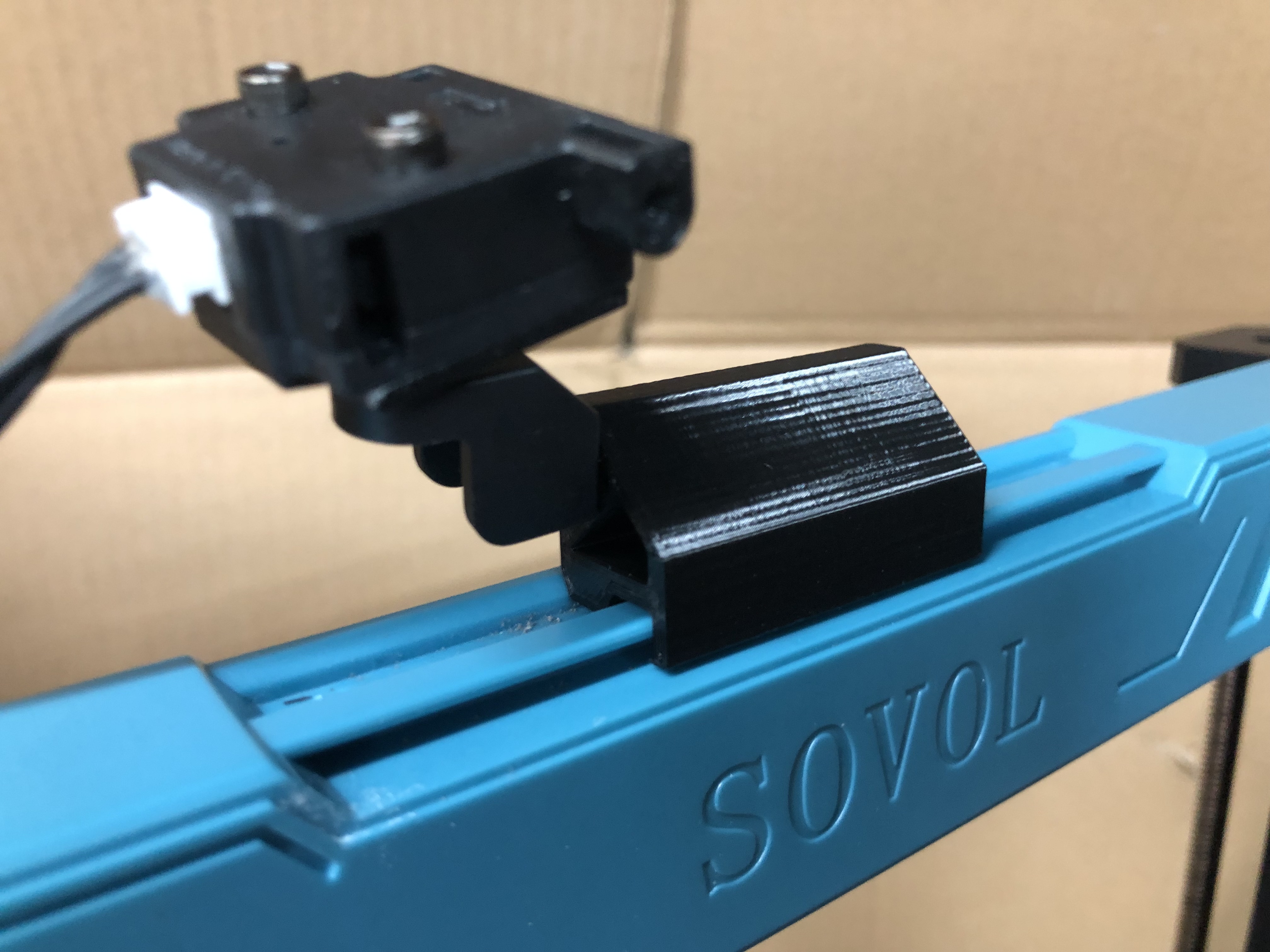 Sovol SV07 Plus Filament Sensor mount by Pslaughter | Download free STL ...