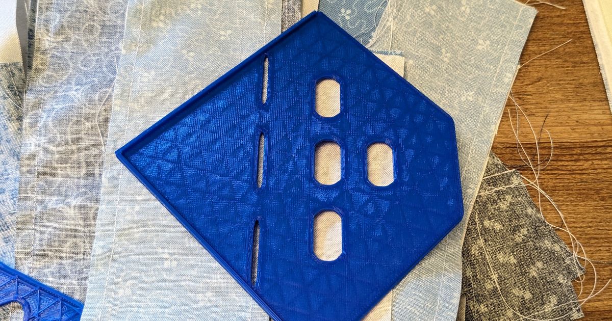 3" quilting triangle by Sean | Download free STL model | Printables.com