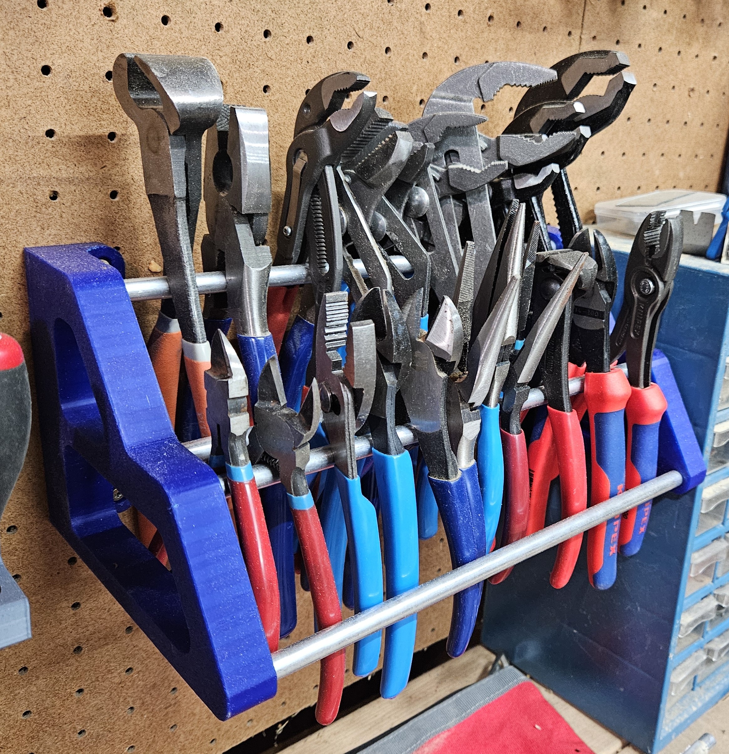 Two Tier Plier Rack Remix for 3/8" Rod by blackjackbender | Download ...