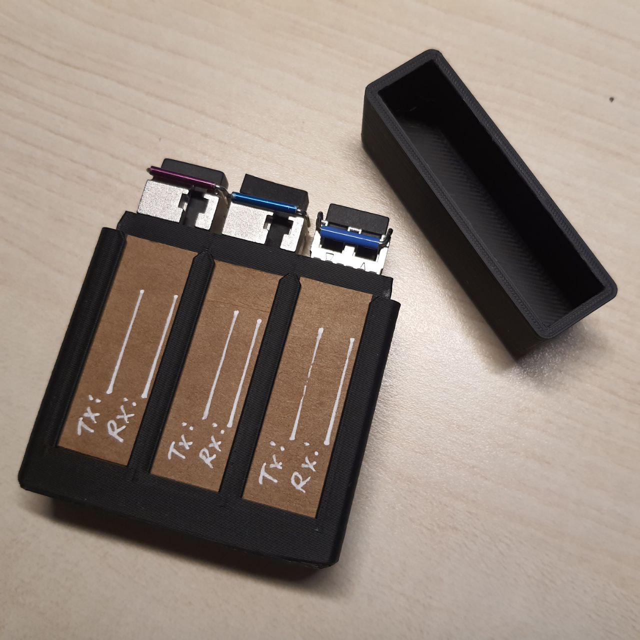 Box For 3 Sfp Modules By Konstantin Radchenko Download Free Stl Model