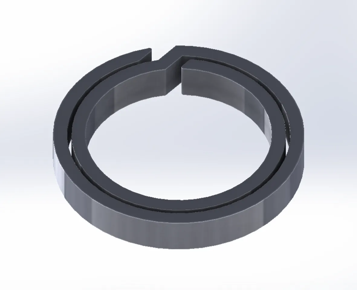 Key Ring by Elbarto919 | Download free STL model | Printables.com