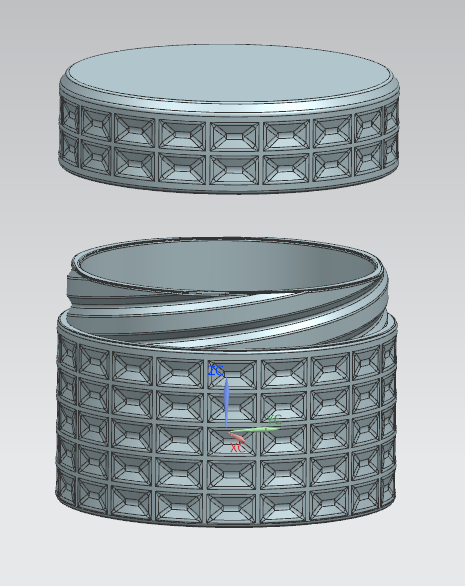 Screw Cap Storage 3.0 by Fredslund | Download free STL model ...