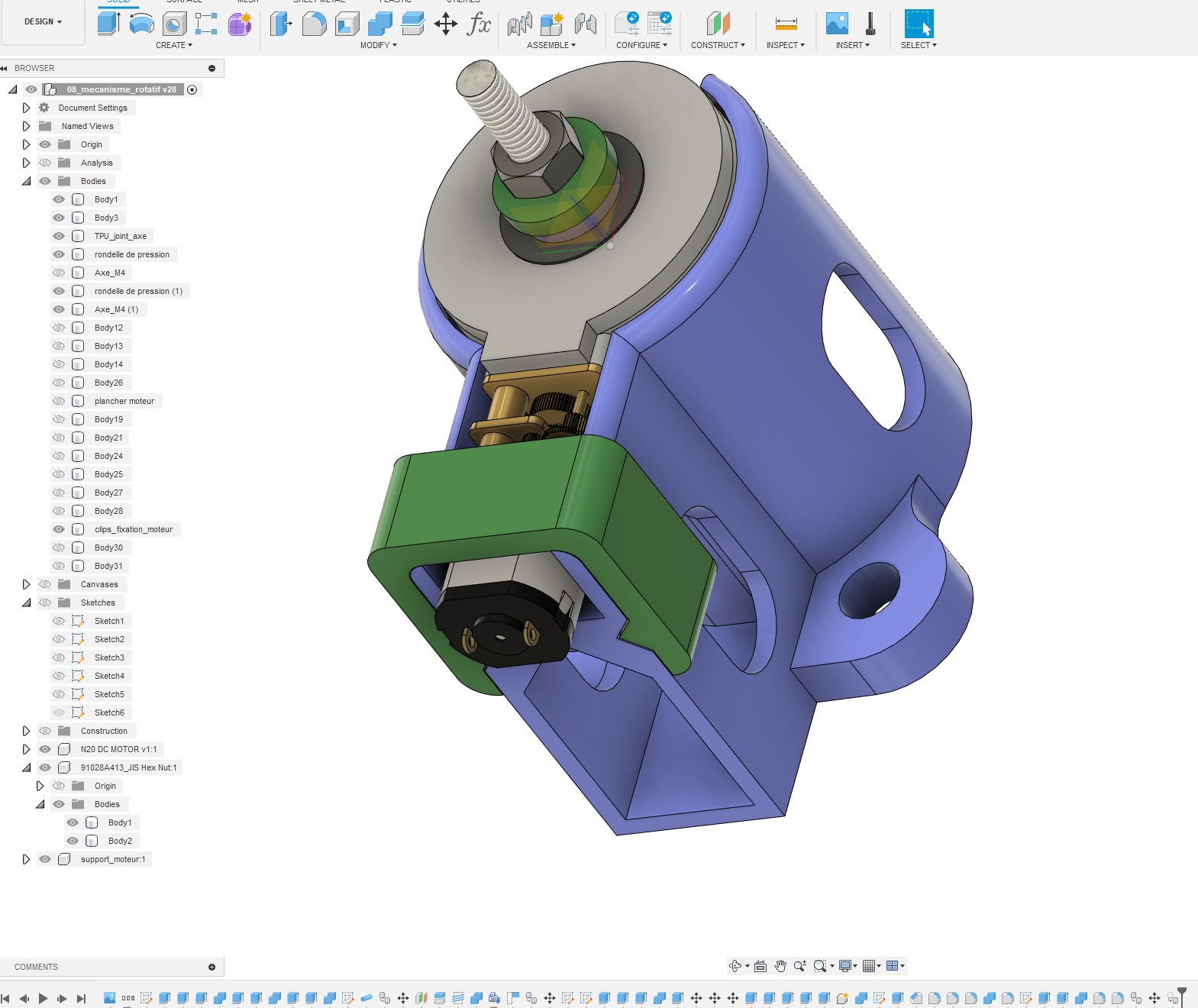 Support N20 DC MOTOR by bollibe | Download free STL model | Printables.com