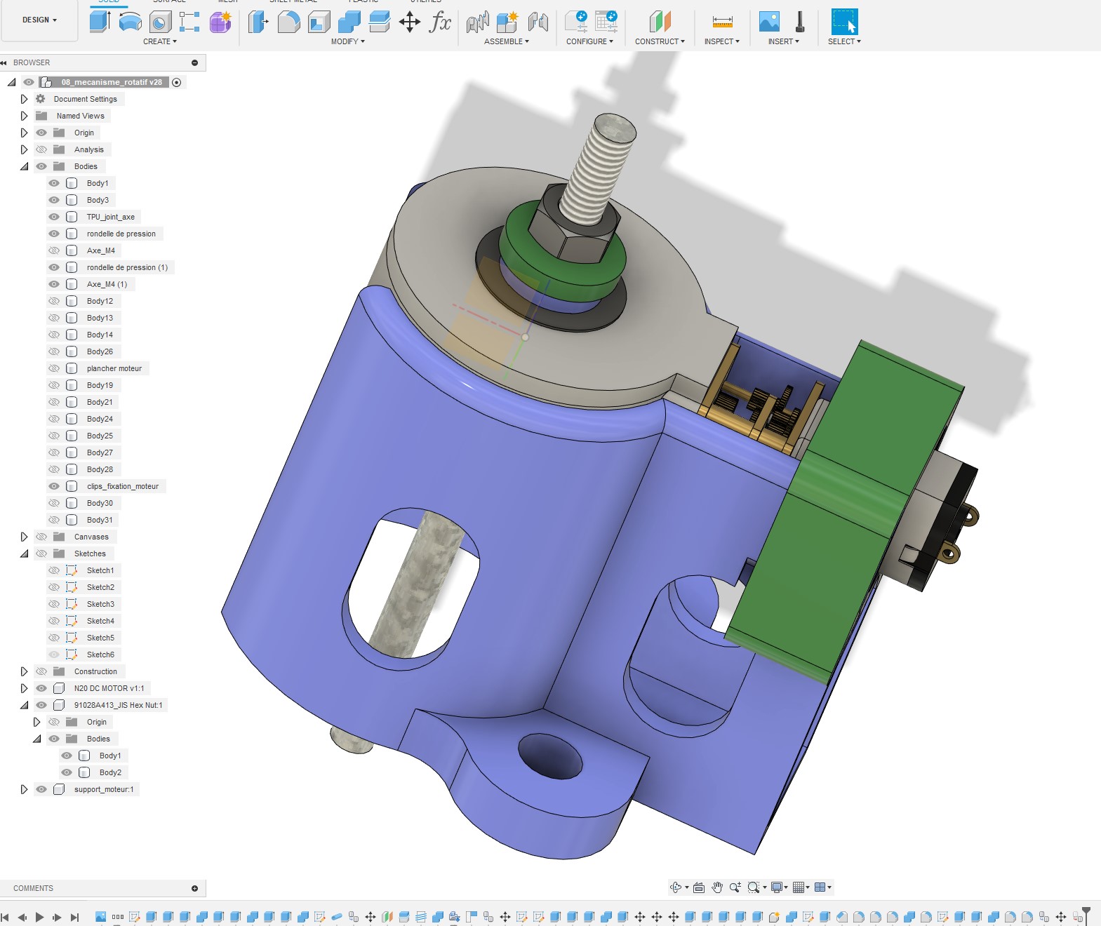 Support N20 DC MOTOR by bollibe | Download free STL model | Printables.com