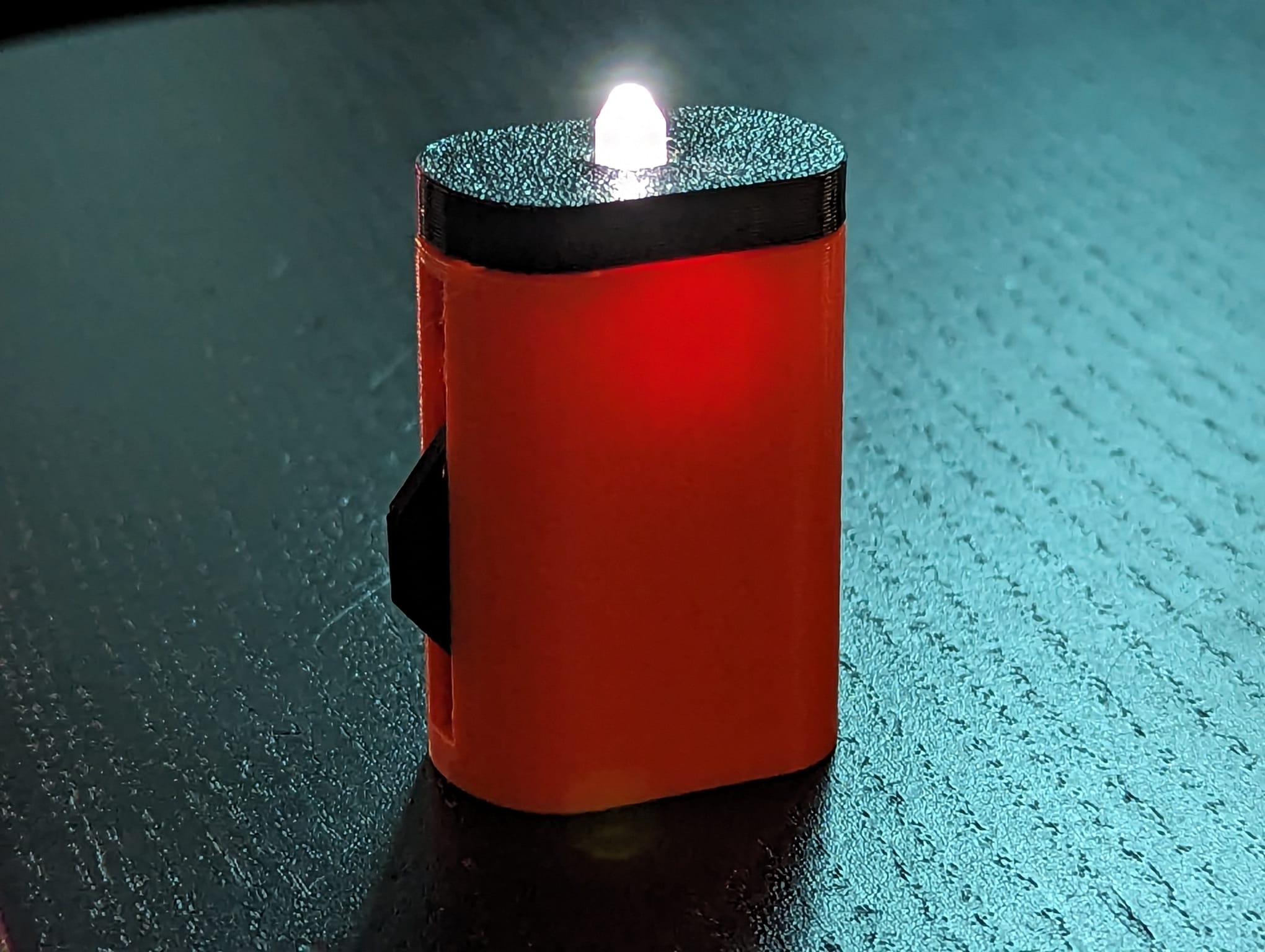 Portable LED Flashlight by Hugo Reinaldo | Download free STL model ...