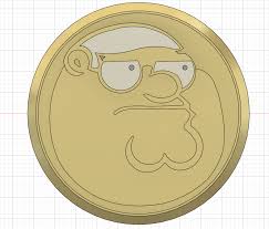 Peter griffin's medallion von austin simon | Kostenloses STL-Modell ...