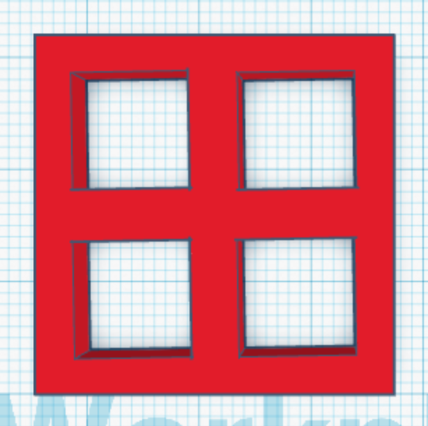 Basic/Simple Window by AJK | Download free STL model | Printables.com