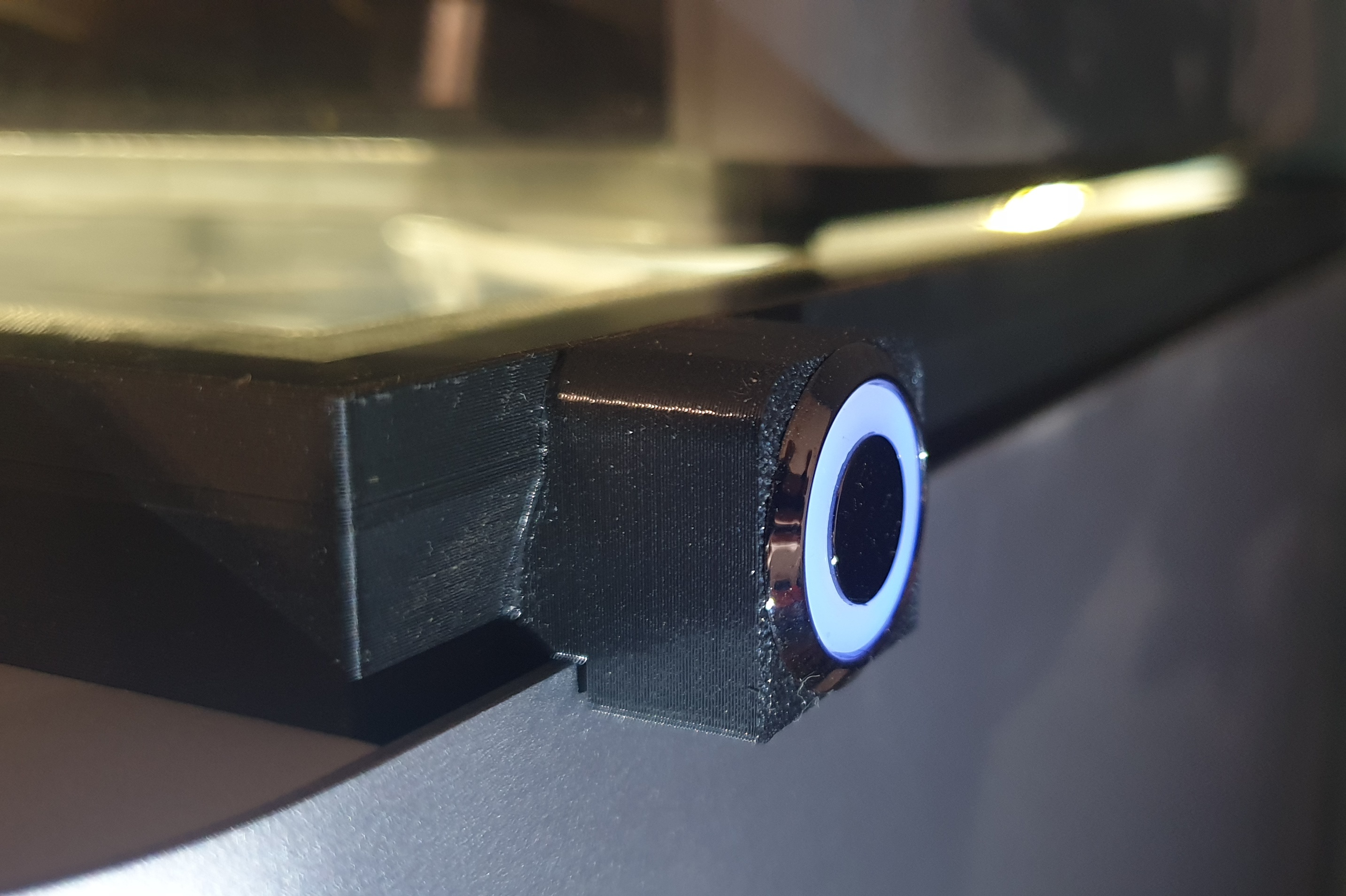 Bambu Labs Carbon X1 Top Glass Riser - Dimmer Button add-on. by Kenneth ...