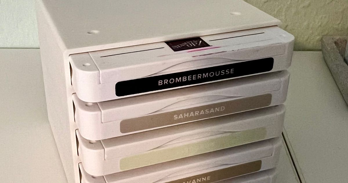 stackable Stampin' Up Pad holder by Hendrik | Download free STL model ...