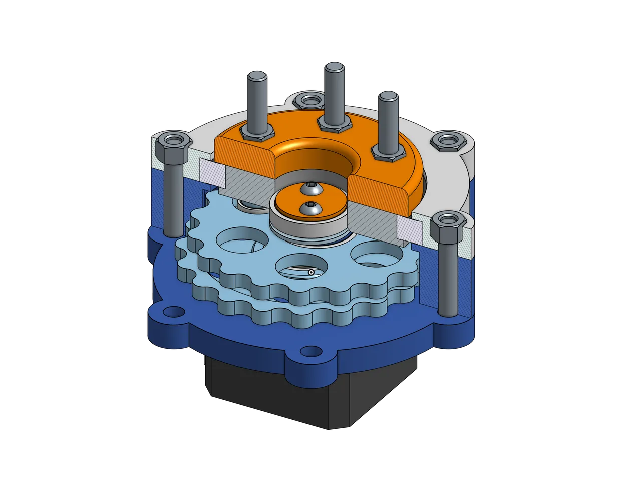 NEMA 17 Cycloidal Drive by nitromike502 | Download free STL model ...