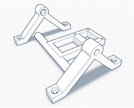 CASE LCD12864 and support by Pedro Azevedo | Download free STL model ...