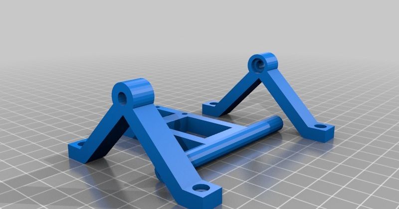 Mount LCD12864 by Pedro Azevedo | Download free STL model | Printables.com