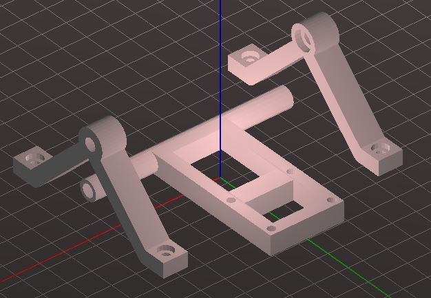 Mount LCD12864 by Pedro Azevedo | Download free STL model | Printables.com