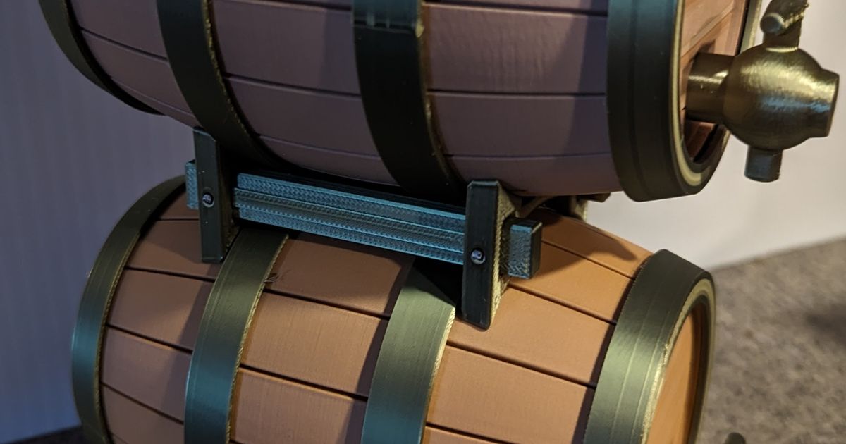 Stacker Stand for Simple Twist Open Barrel by jneilliii | Download free ...