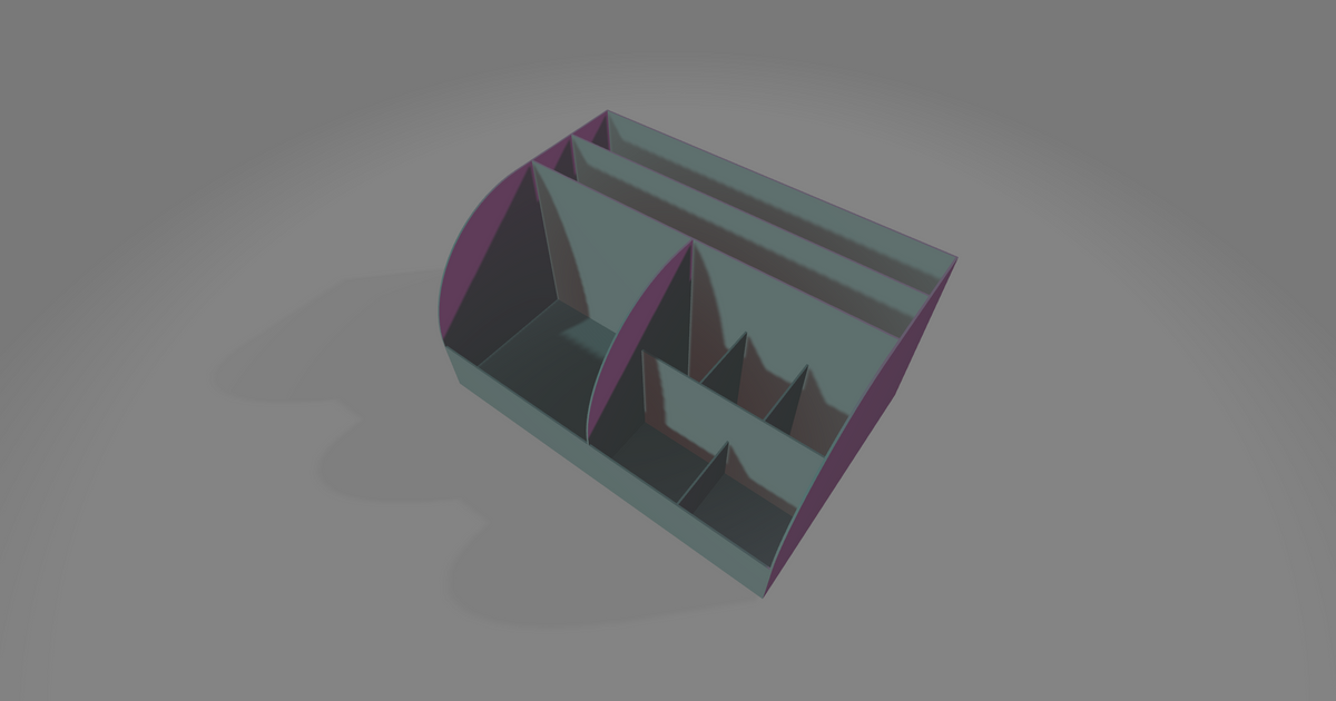 Organizer Tray by Mack Stuff | Download free STL model | Printables.com