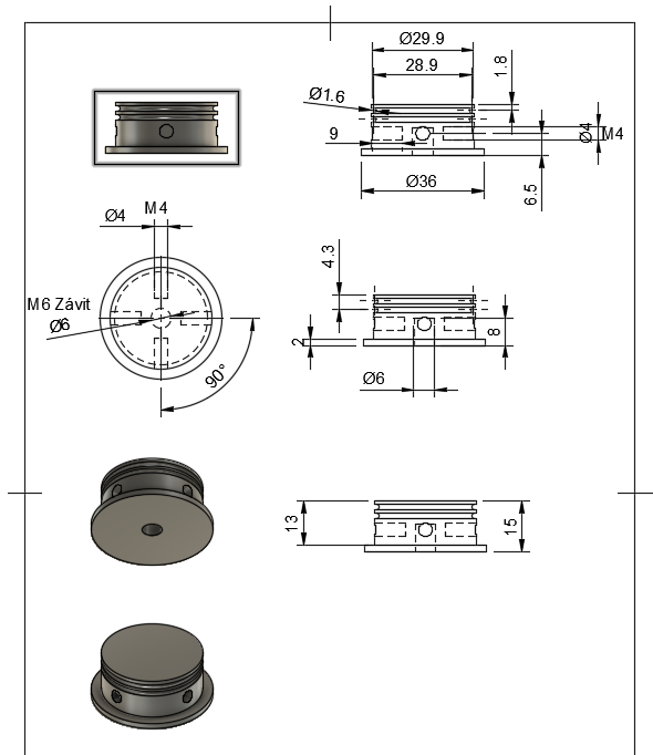 DIY Solid Rocket Engine by Tomáš M. | Download free STL model ...