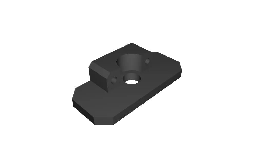 PIS/ADXL nozzle mount for CHC V6 by Fump | Download free STL model ...