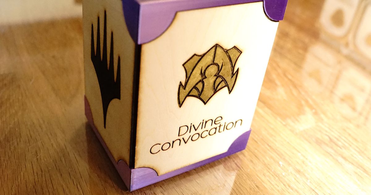 Magic the Gathering Commander Precon Deck Box von ChrisIsMe ...