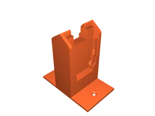 Vertical Dual DeWalt Battery Mount by Rob Kenny | Download free STL ...