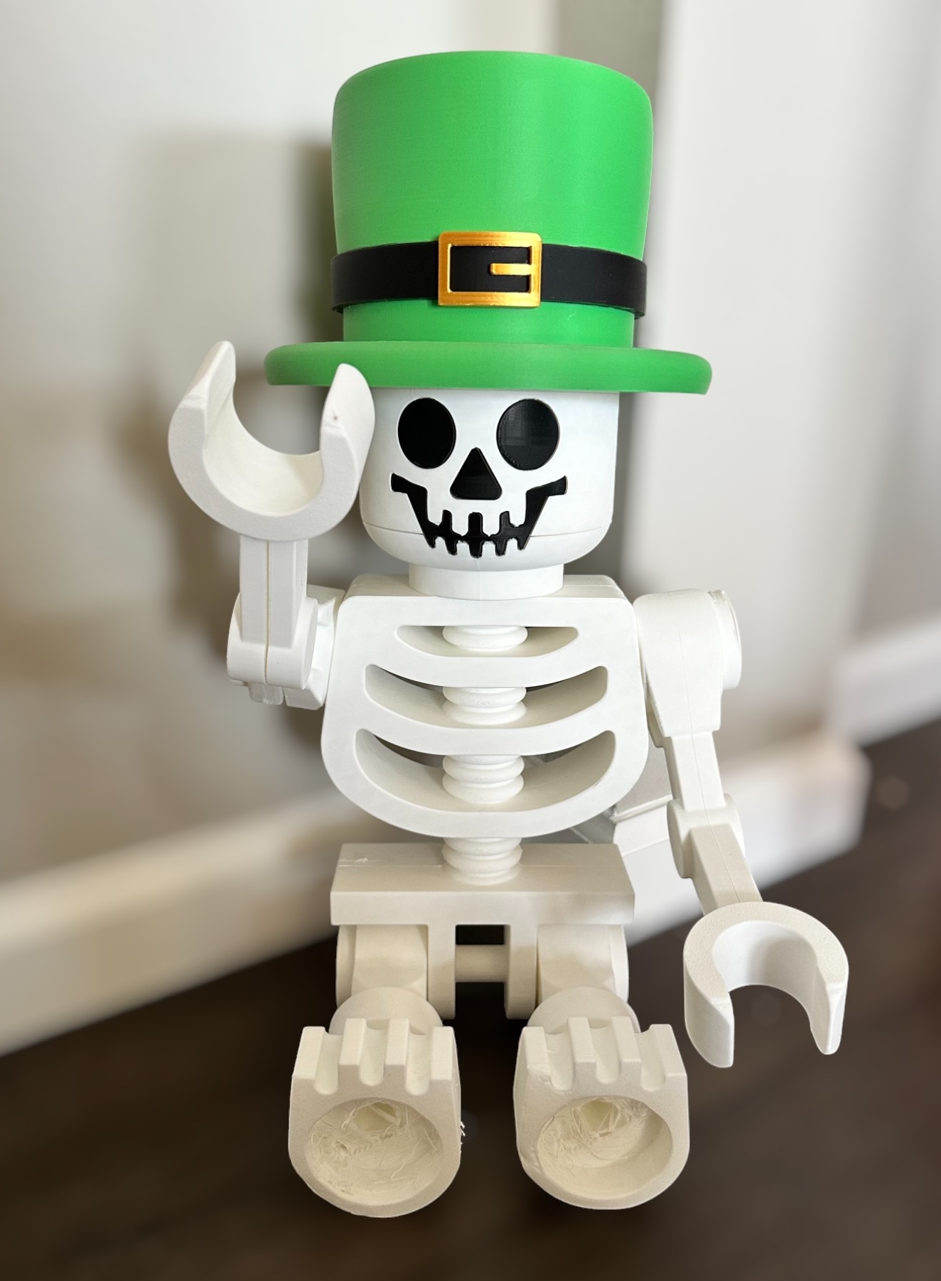 Leprechaun Hat for Mega Lego-Like Skeleton by OhGiraffe | Download free ...