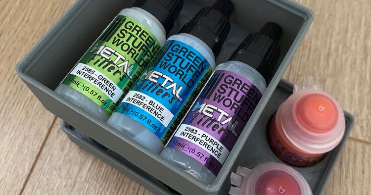 Green Stuff World Paint - Gridfinity 2x2 paint storage - REMIX ...