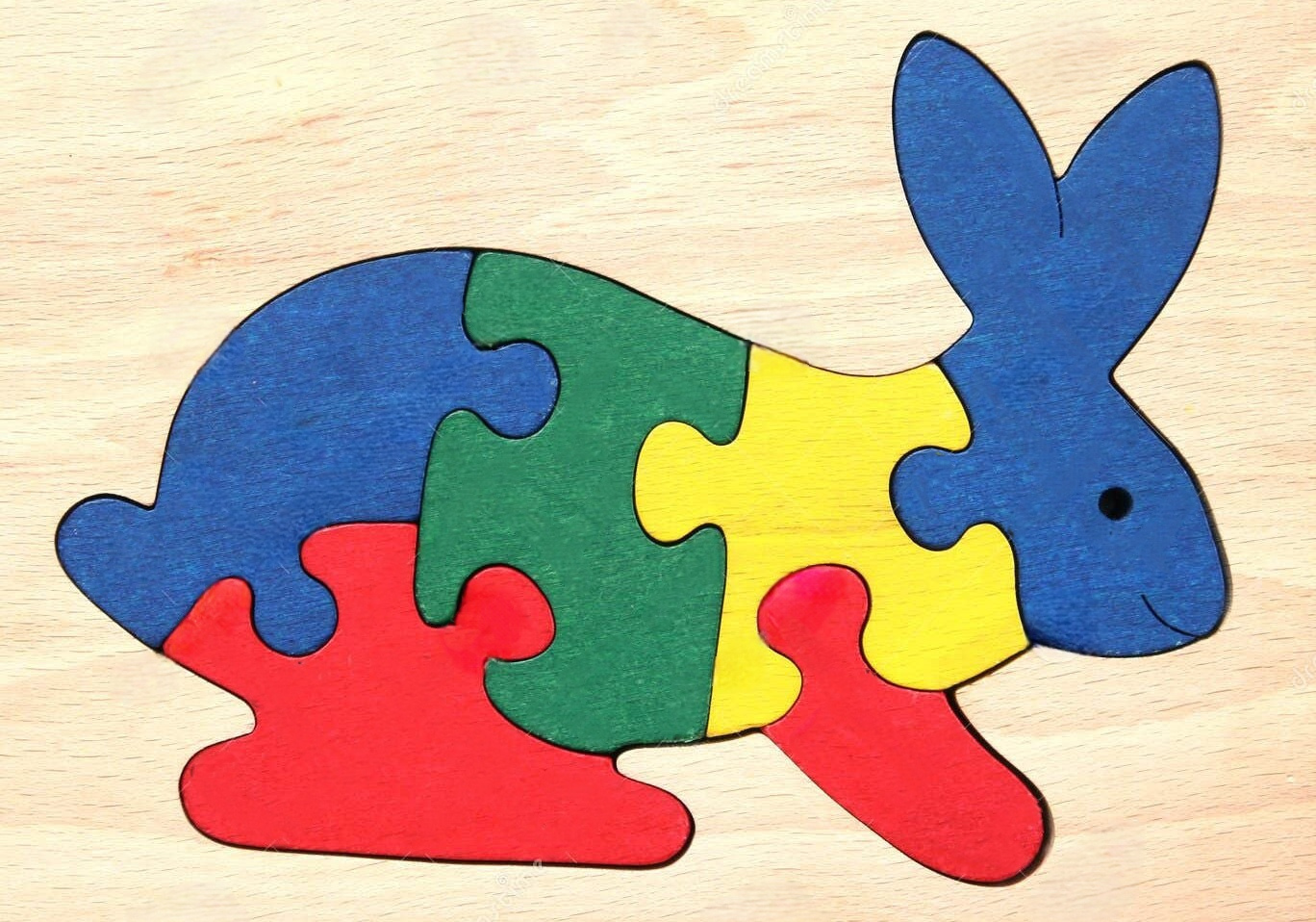 Easter Rabbit Puzzle by Ts3D | Download free STL model | Printables.com