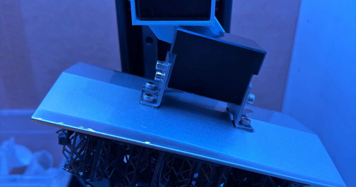 Creality Halot One Plus build plate holder by Andreas Bauditz ...