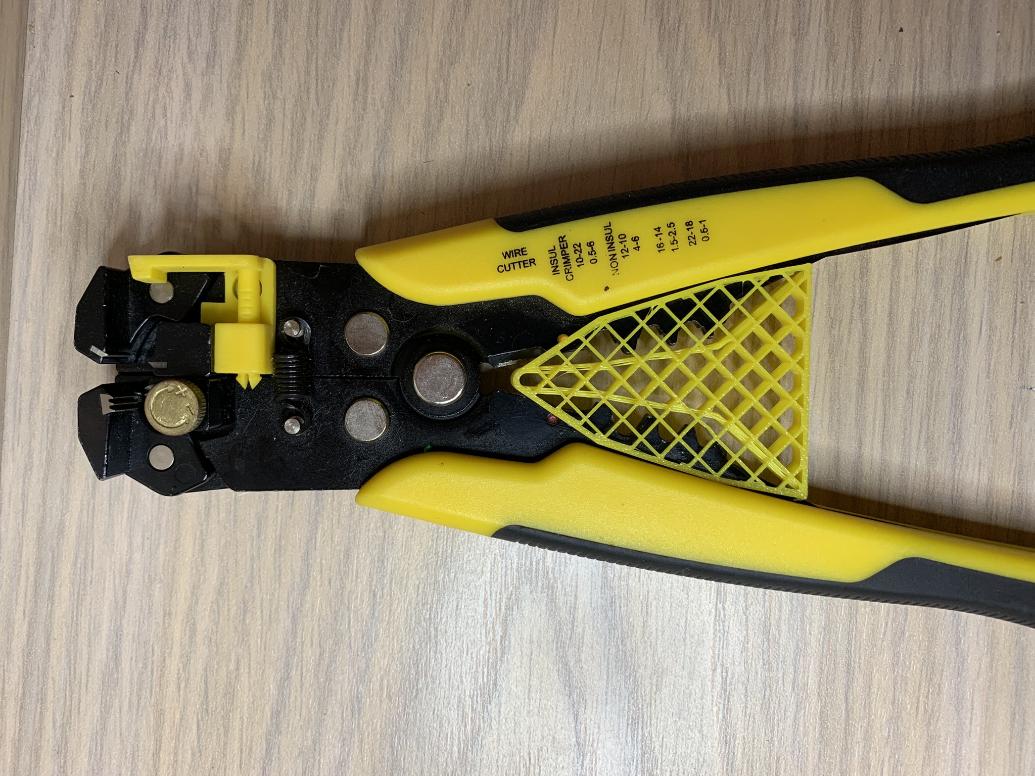Wire Stripper/Crimper Mount by 1967kevin | Download free STL model ...