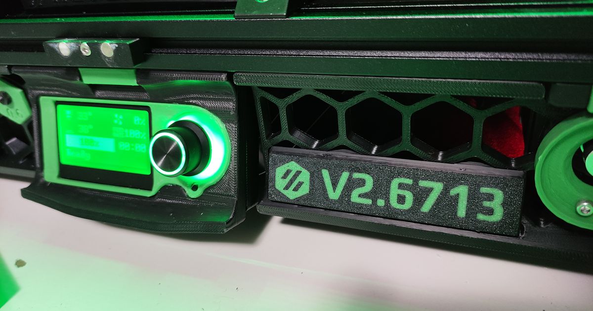 Voron serial tag for V2.4 350 by TheIgorMC | Download free STL model ...