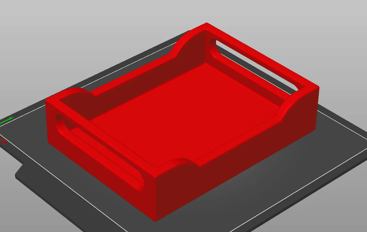 Basic small tray by Andreas Bauditz | Download free STL model ...