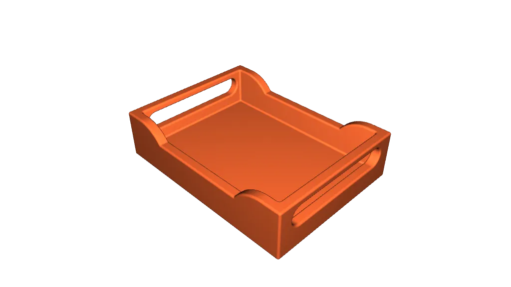Basic small tray by Andreas Bauditz | Download free STL model ...
