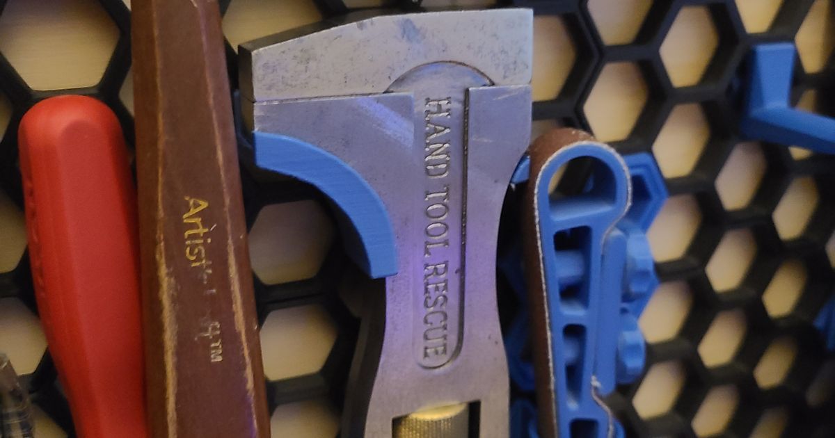 Hand Tool Rescue Wrench HSW holder by Arklan | Download free STL model ...