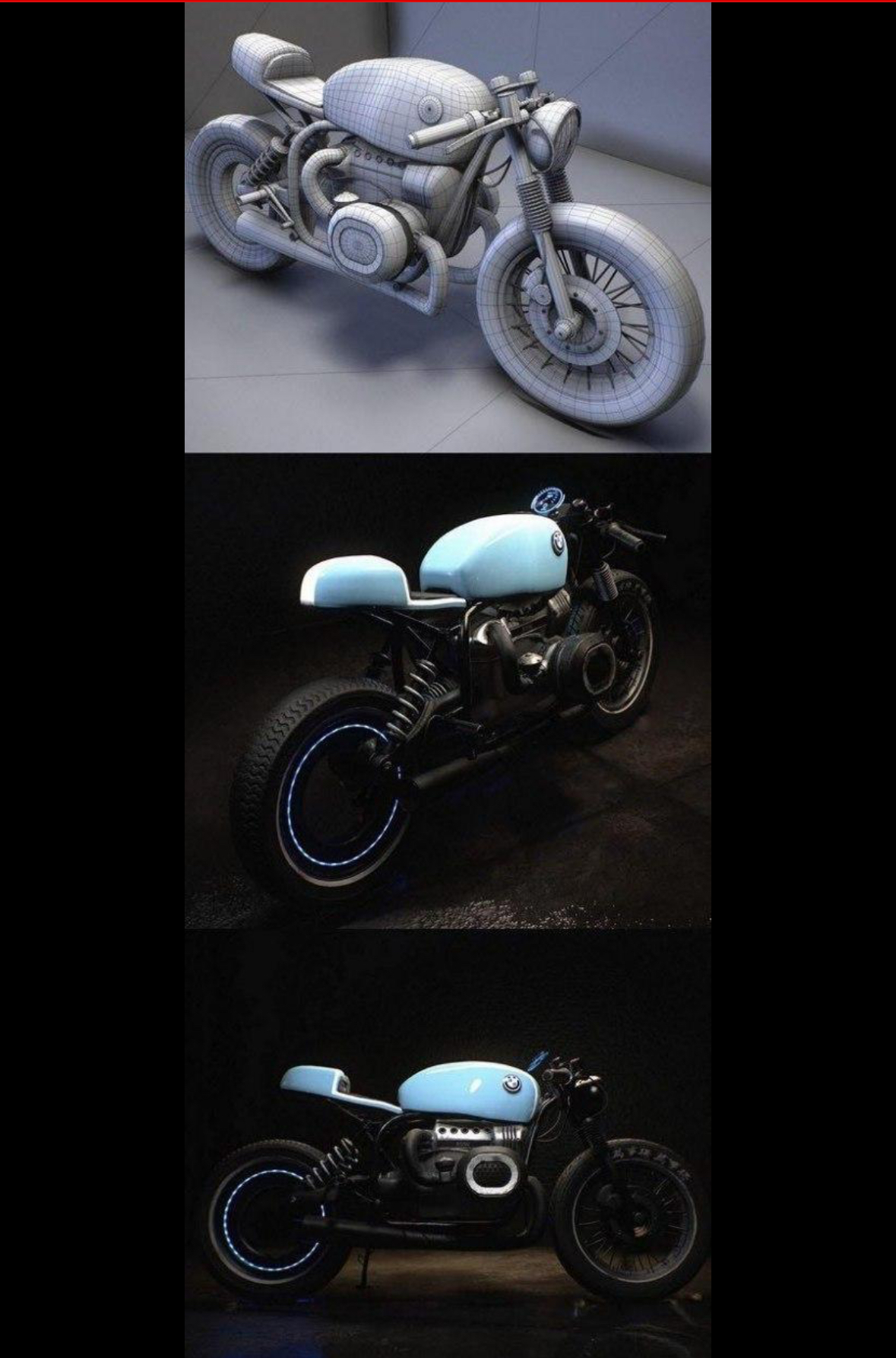 BMW Cafe Racer by TnirpD3 | Download free STL model | Printables.com