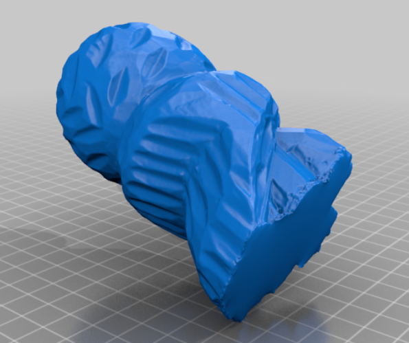 Miraco scan of hand-carved wooden owl by EvilH0mer | Download free STL ...