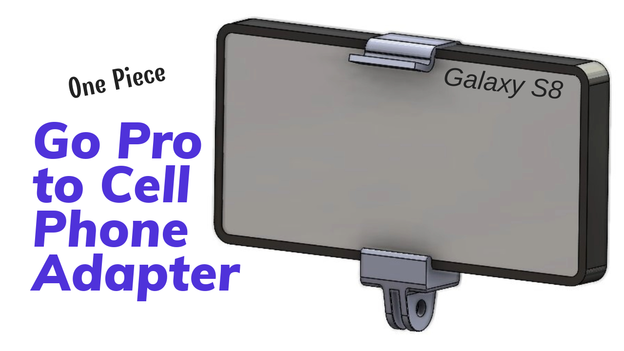GoPro to Cell Phone Adapter (Single Piece) par Sanford Prime ...