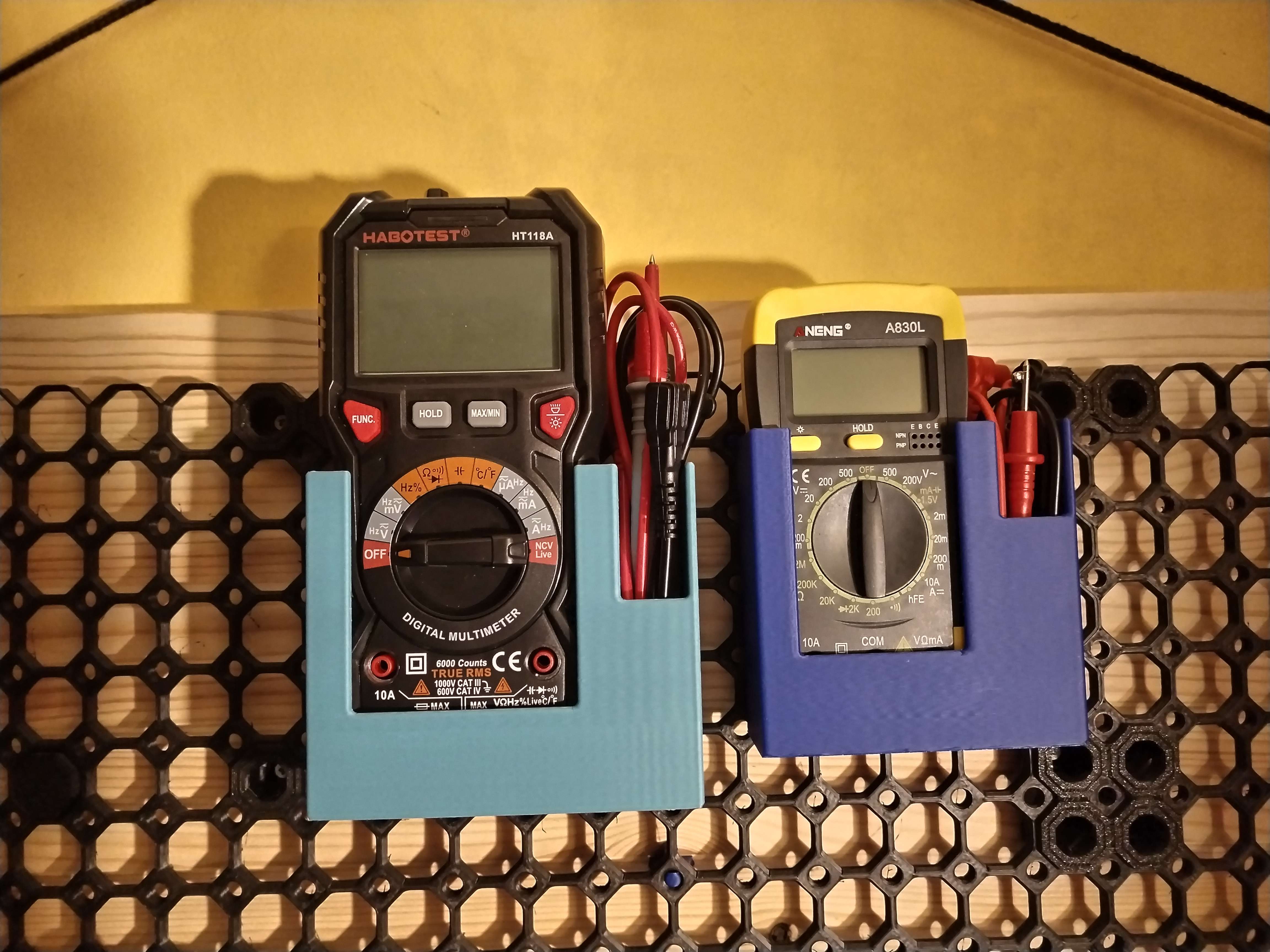 Multiboard multimeter mount by Warlock Til | Download free STL model ...