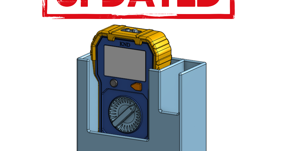 Multiboard multimeter mount by Warlock Til | Download free STL model ...