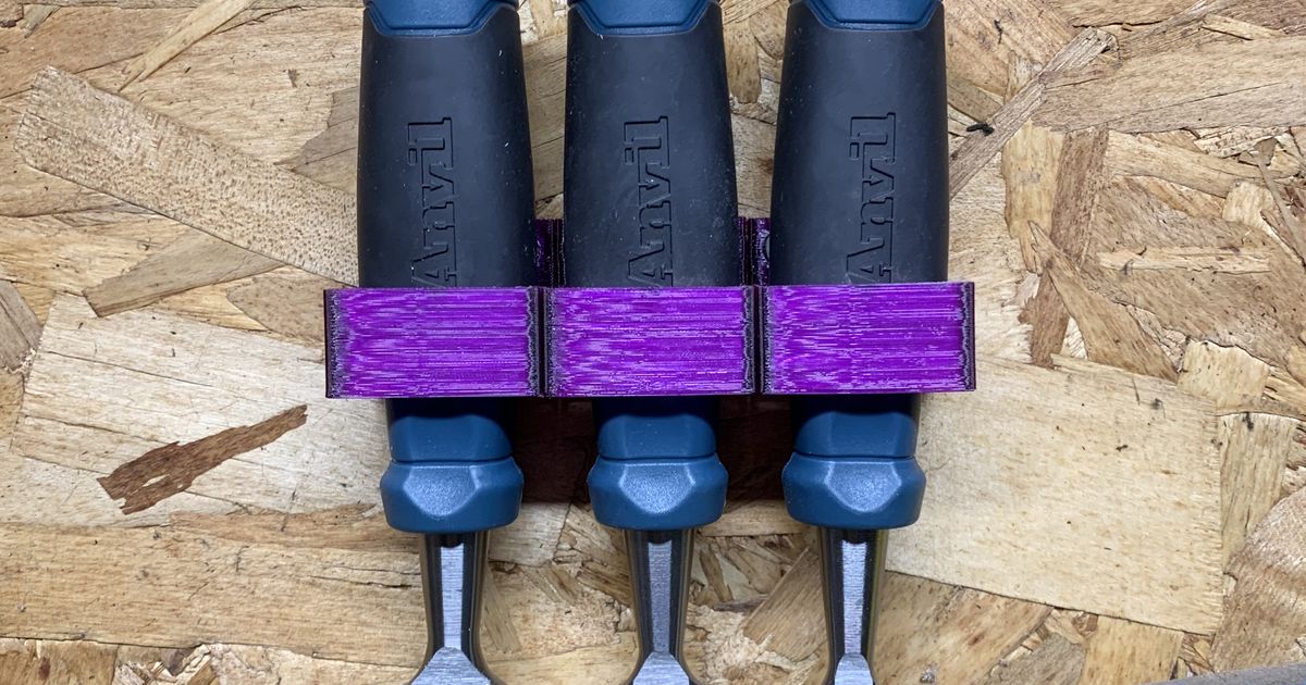 Chisel holder by Jaime Leclair | Download free STL model | Printables.com