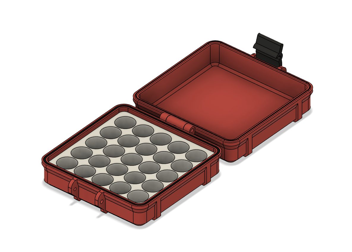 Parametric Rugged Box for 3ml Vials by MB32 | Download free STL model ...