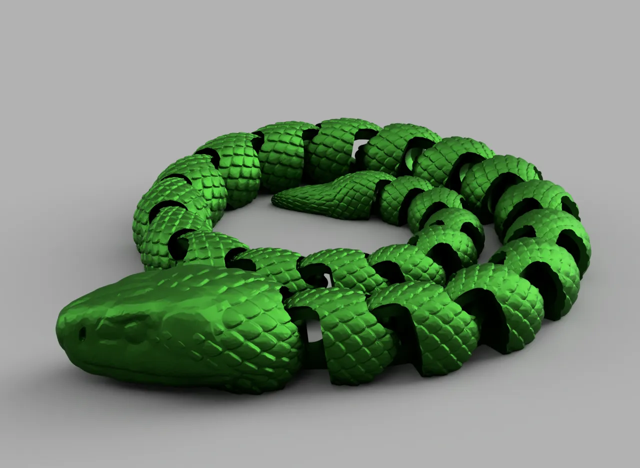 Shorter Snake by Brian Bu | Download free STL model | Printables.com