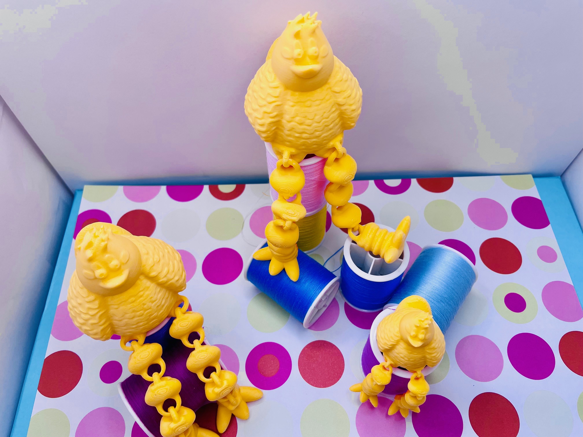 Flexi Leg Baby Chick by FunFam3D | Download free STL model | Printables.com