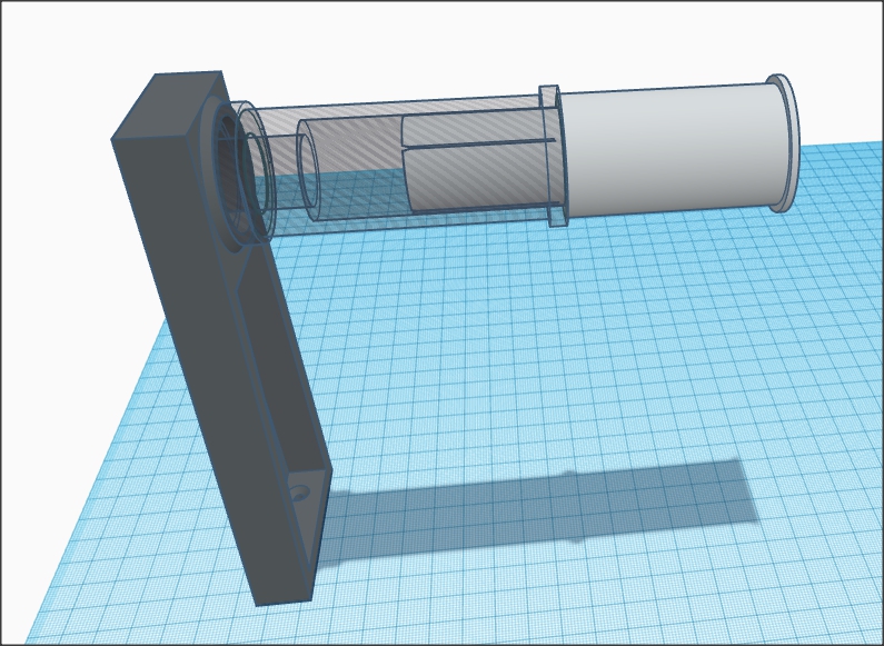 Filament Holder Extension Tube by GrayMatterMaker | Download free STL ...