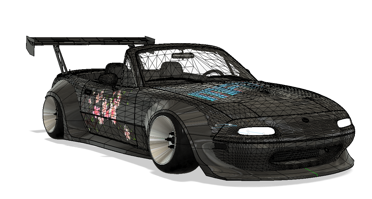 Modular Miata/Racecar Wing by Syxil | Download free STL model ...