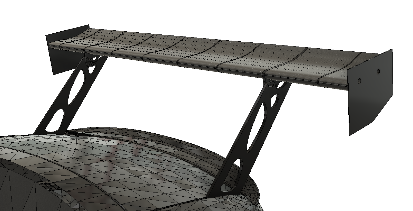 Modular Miata/Racecar Wing by Syxil | Download free STL model ...