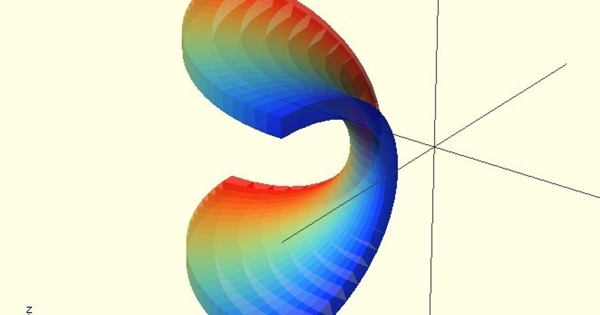 OpenScad Surface Solids 1.1 by williamaadams | Download free STL model | Printables.com