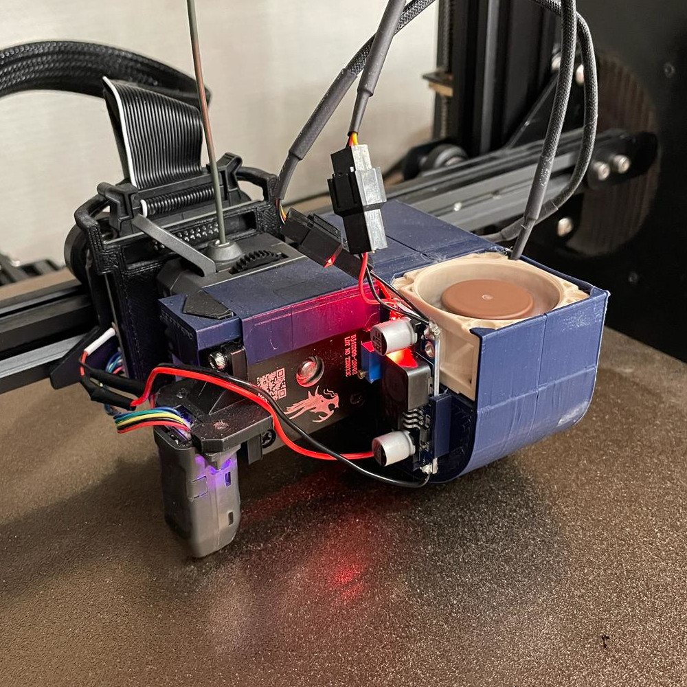 Creality Sprite 40mm Quiet Fan Adapter by Janovich | Download free STL model | Printables.com