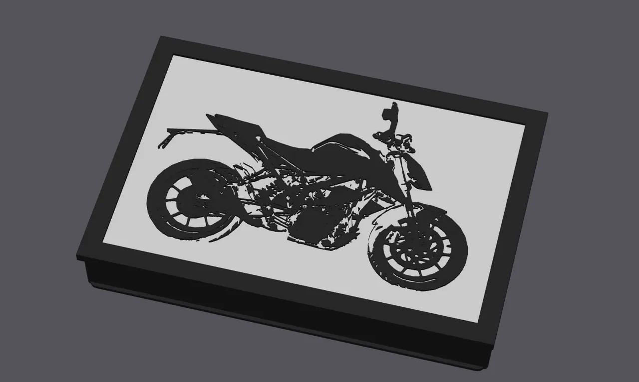 Lightbox KTM Duke by KevIn SLiqZ | Download free STL model | Printables.com